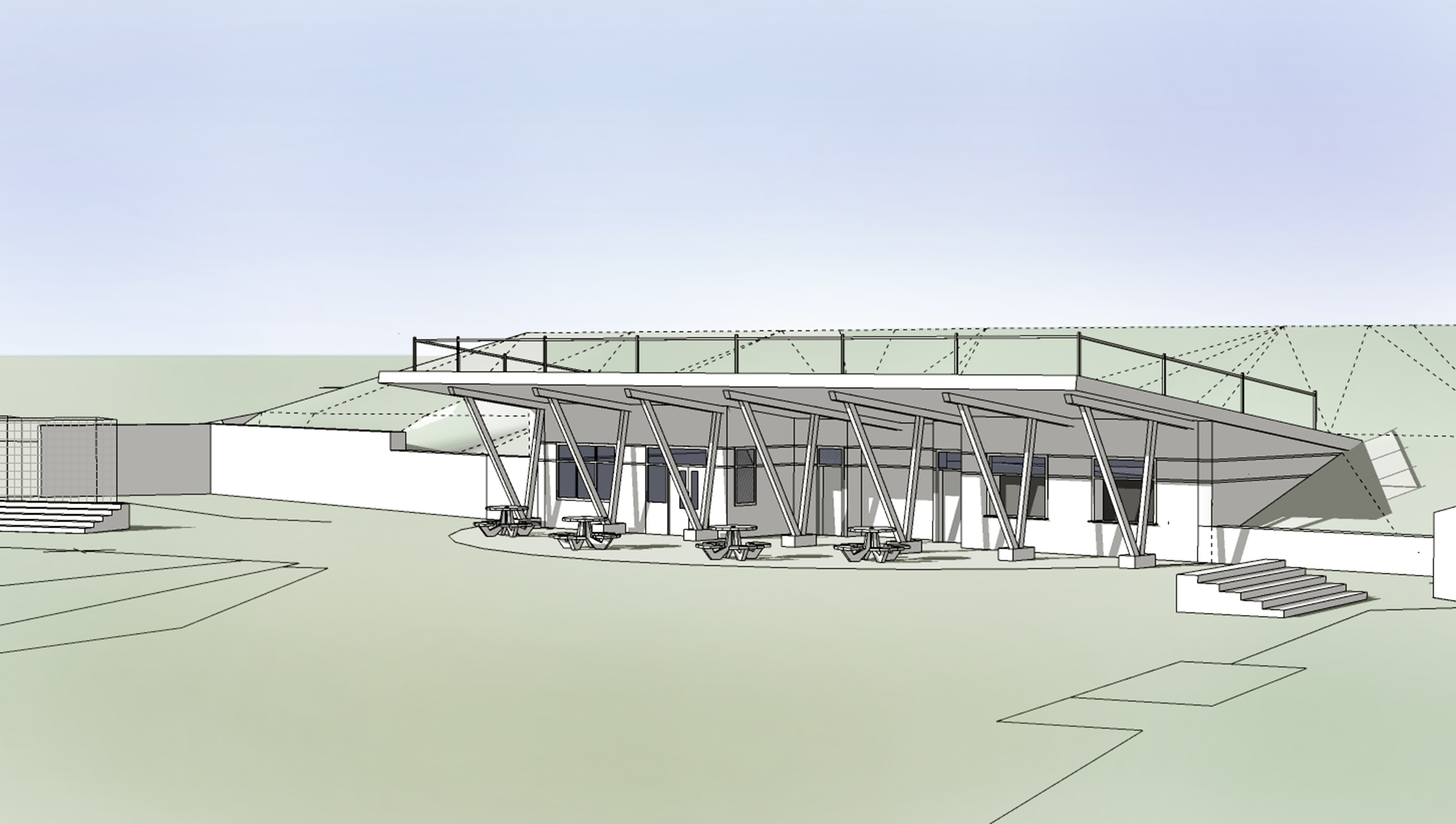 New Parkway Little League Concession and Clubhouse - Next Phase Studios